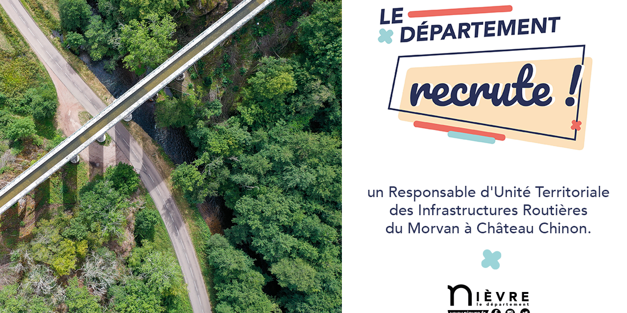 Recrutement Responsable UTIR - Nièvre